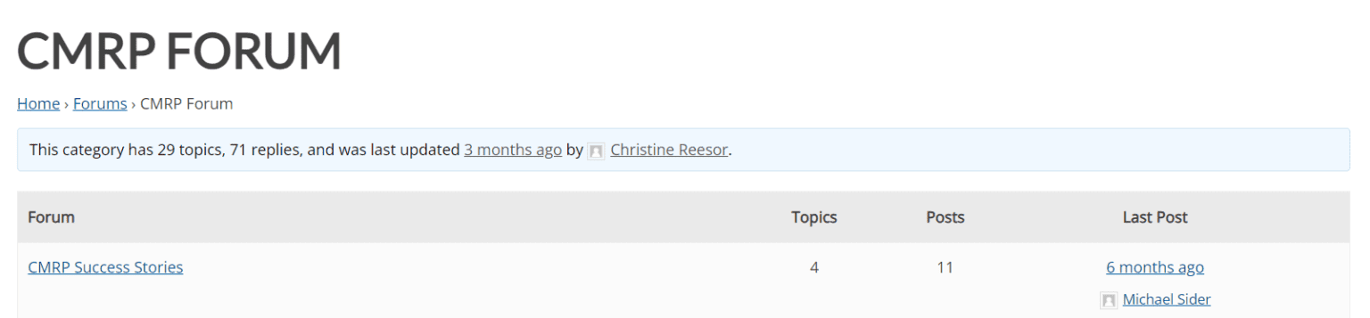 7 Insightful CMRP Forums For Your Certification Preparation