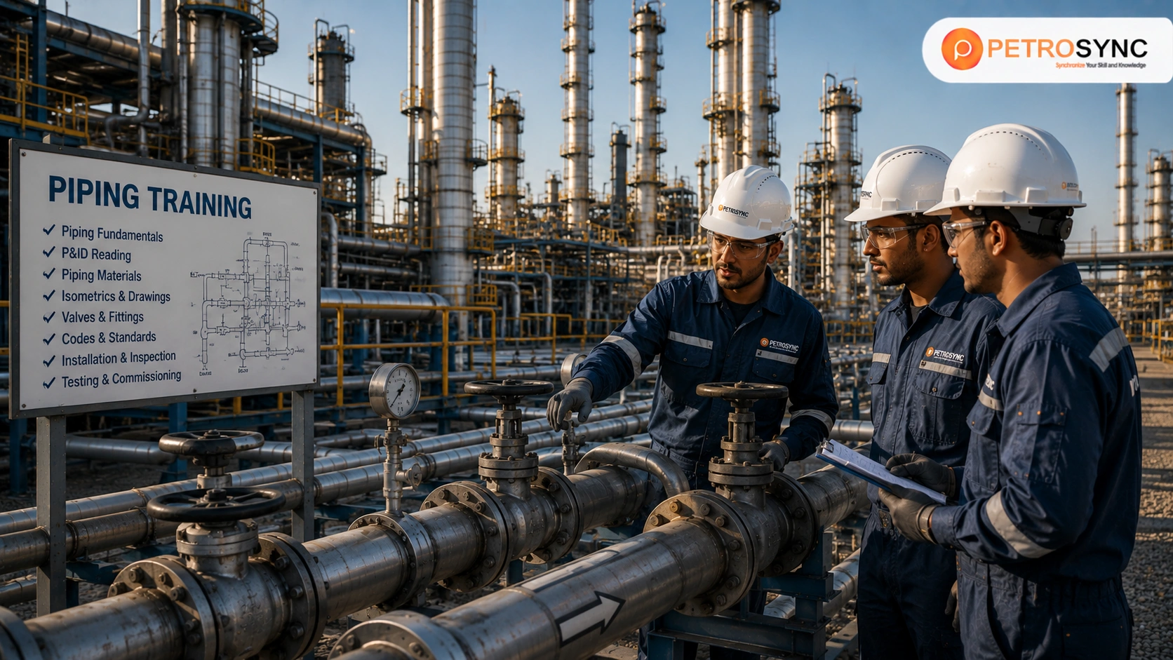Best Piping Training for Oil & Gas Engineers